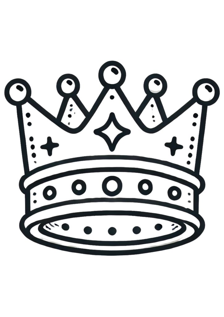 Krone Malvorlagen & Ausmalbilder kostenlos downloaden